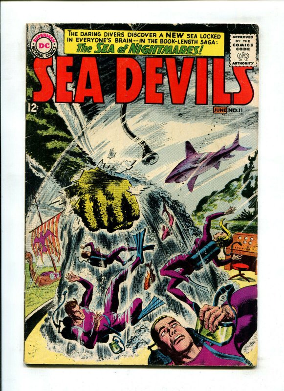 Sea Devils #11 - Sea of Nightmares! (5.0) 1963 | Comic Books - Silver ...