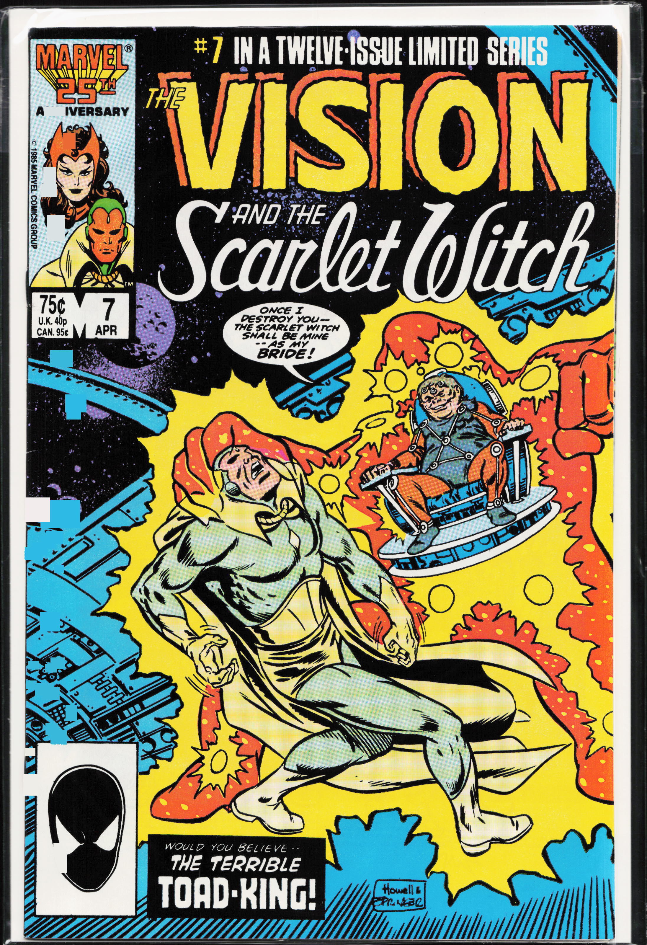 The Vision and the Scarlet Witch #7 (1986) The Vision | Comic Books ...