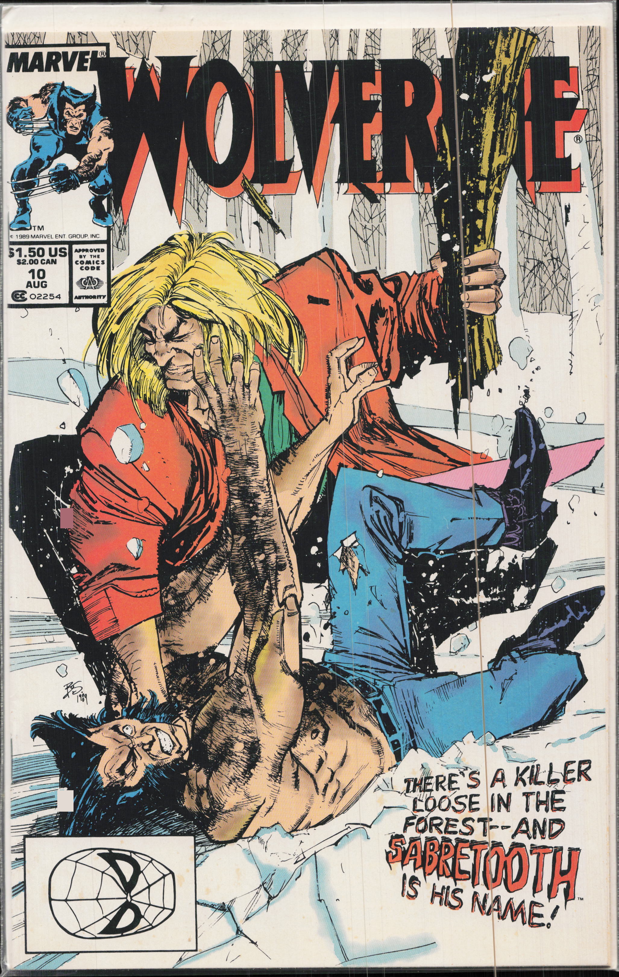 Wolverine #10 (1989) Wolverine | Comic Books - Copper Age, Marvel, Wolverine, Superhero / HipComic