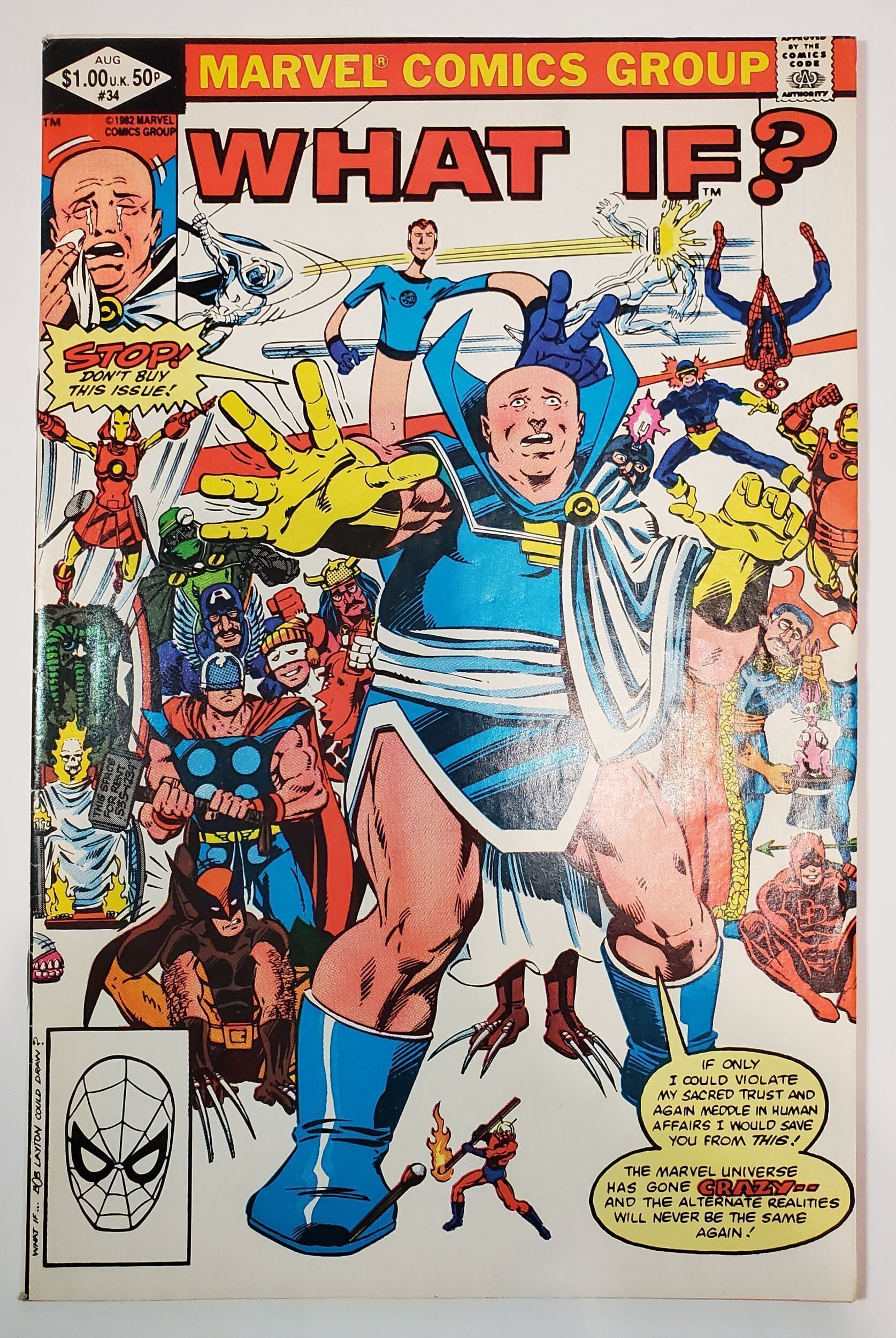 What If? #34 (1982) KEY 1ST App Obnoxio the Clown Parody of the Yellow ...