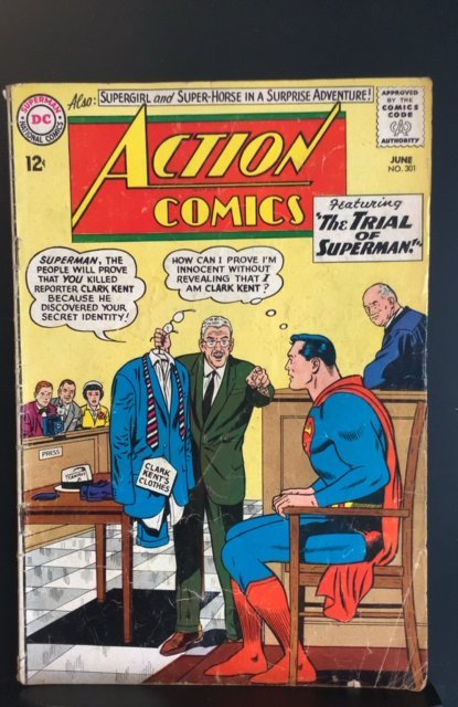 Action Comics #301 (1963) | Comic Books - Silver Age, DC Comics ...