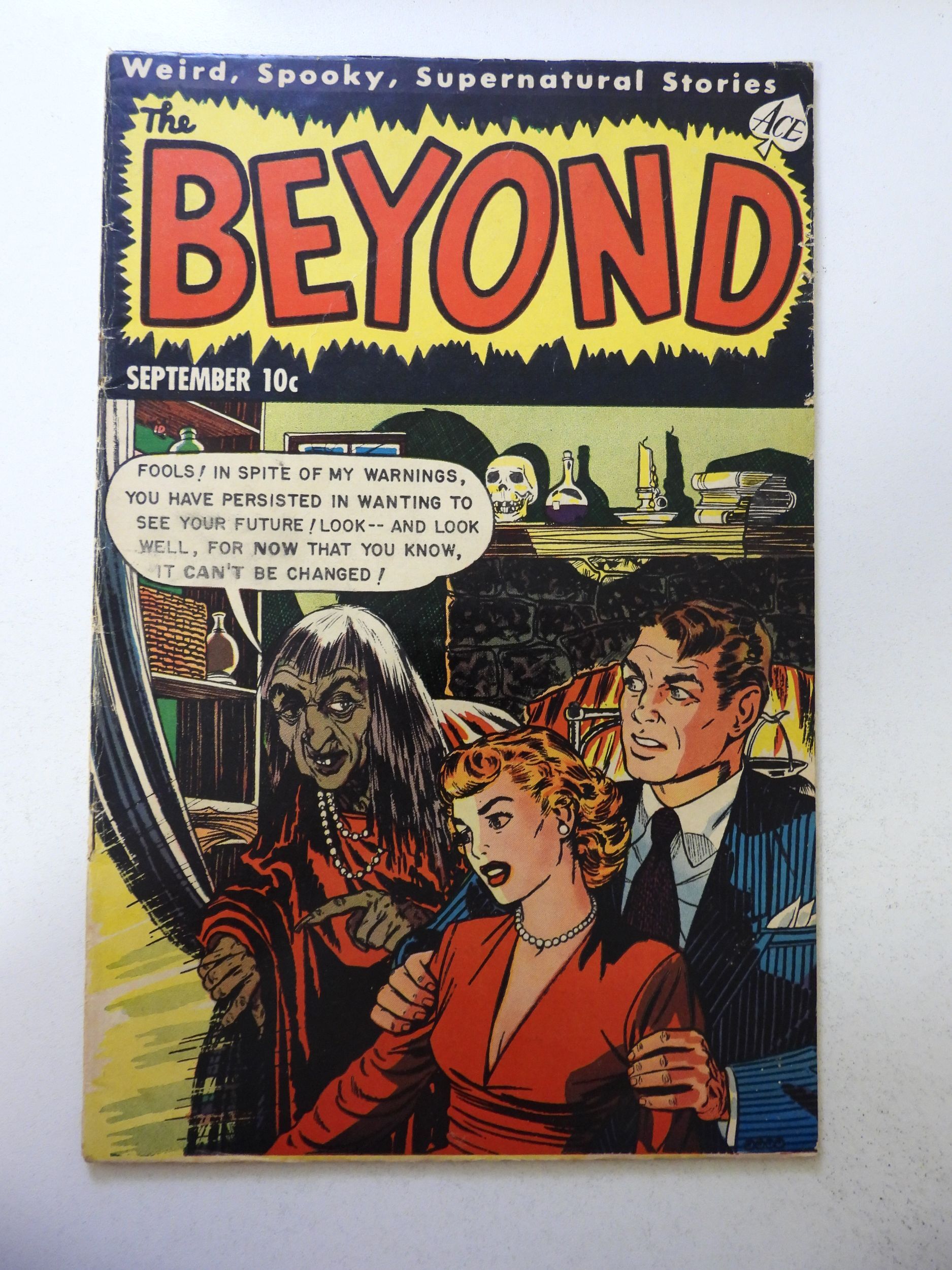 The Beyond #15 (1952) FR Condition near book length spine split | Comic ...