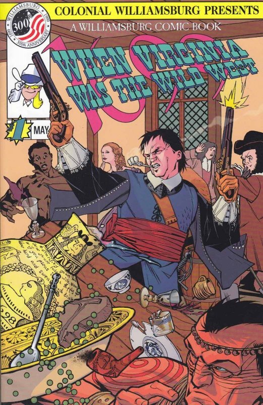 When Virginia Was The Wild West #1 (with glasses) FN; Colonial ...