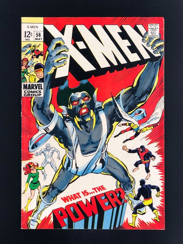 The X-Men #56 (1969) The Living Pharaoh Becomes the Living Monolith ...