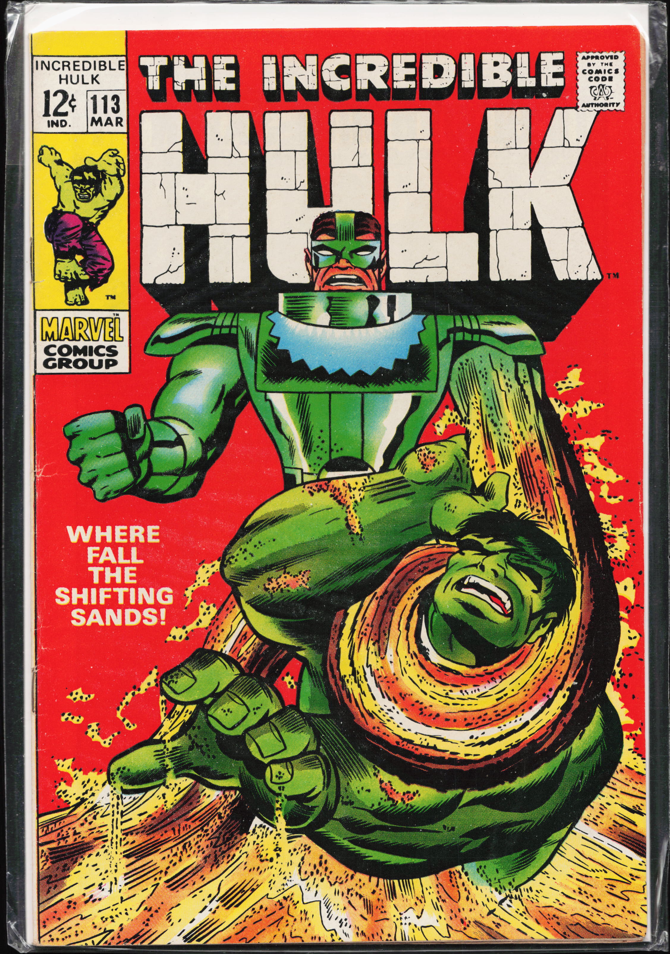 The Incredible Hulk #113 (1969) Hulk | Comic Books - Silver Age, Marvel ...