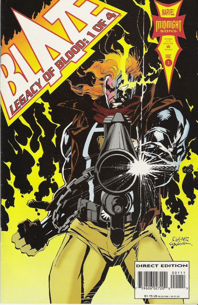 Blaze: Legacy of Blood #1-4 (1993) unread complete set Johnny Blaze ...