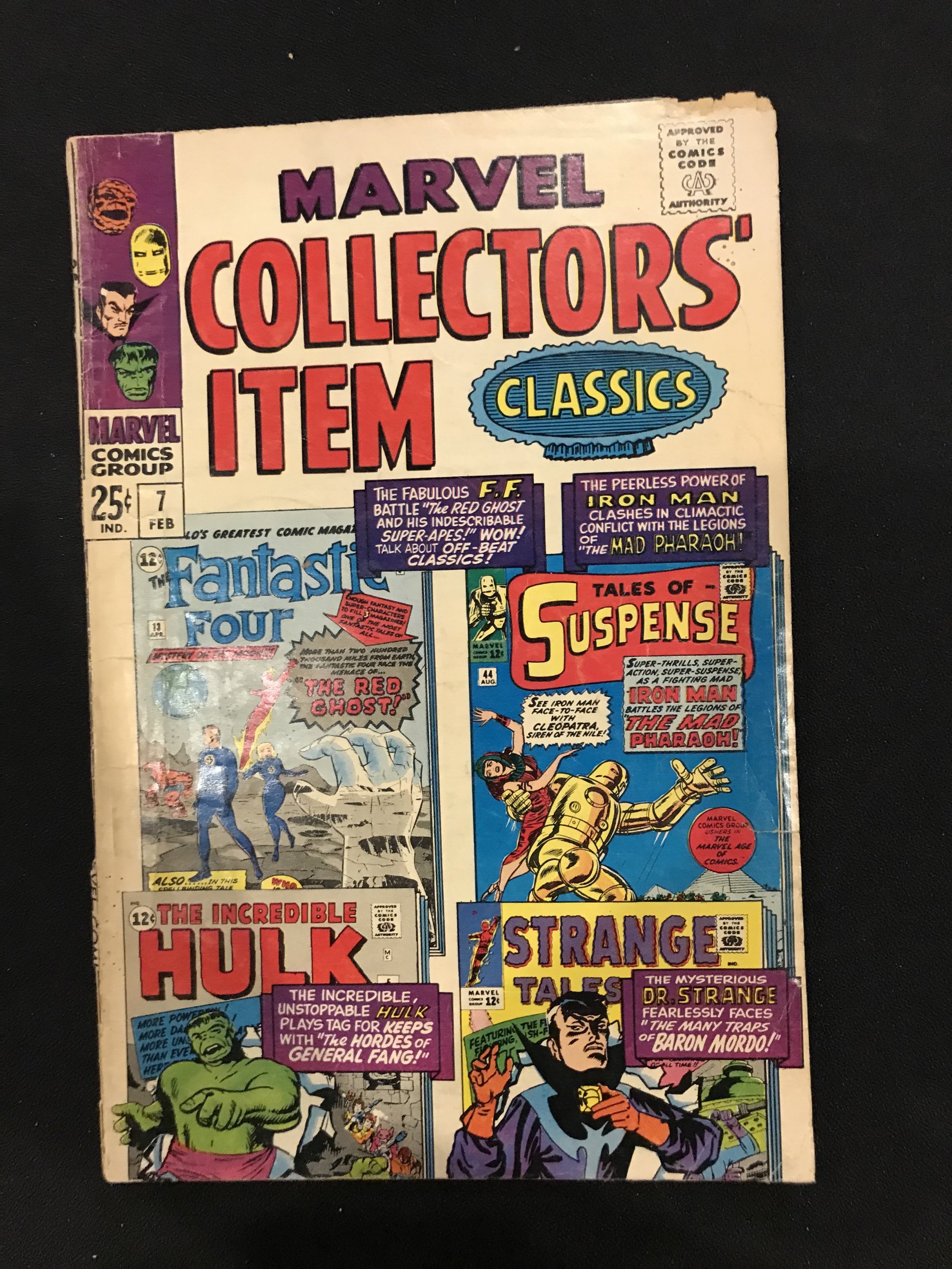 Marvel Collectors' Item Classics #7 (1967) | Comic Books - Silver Age ...