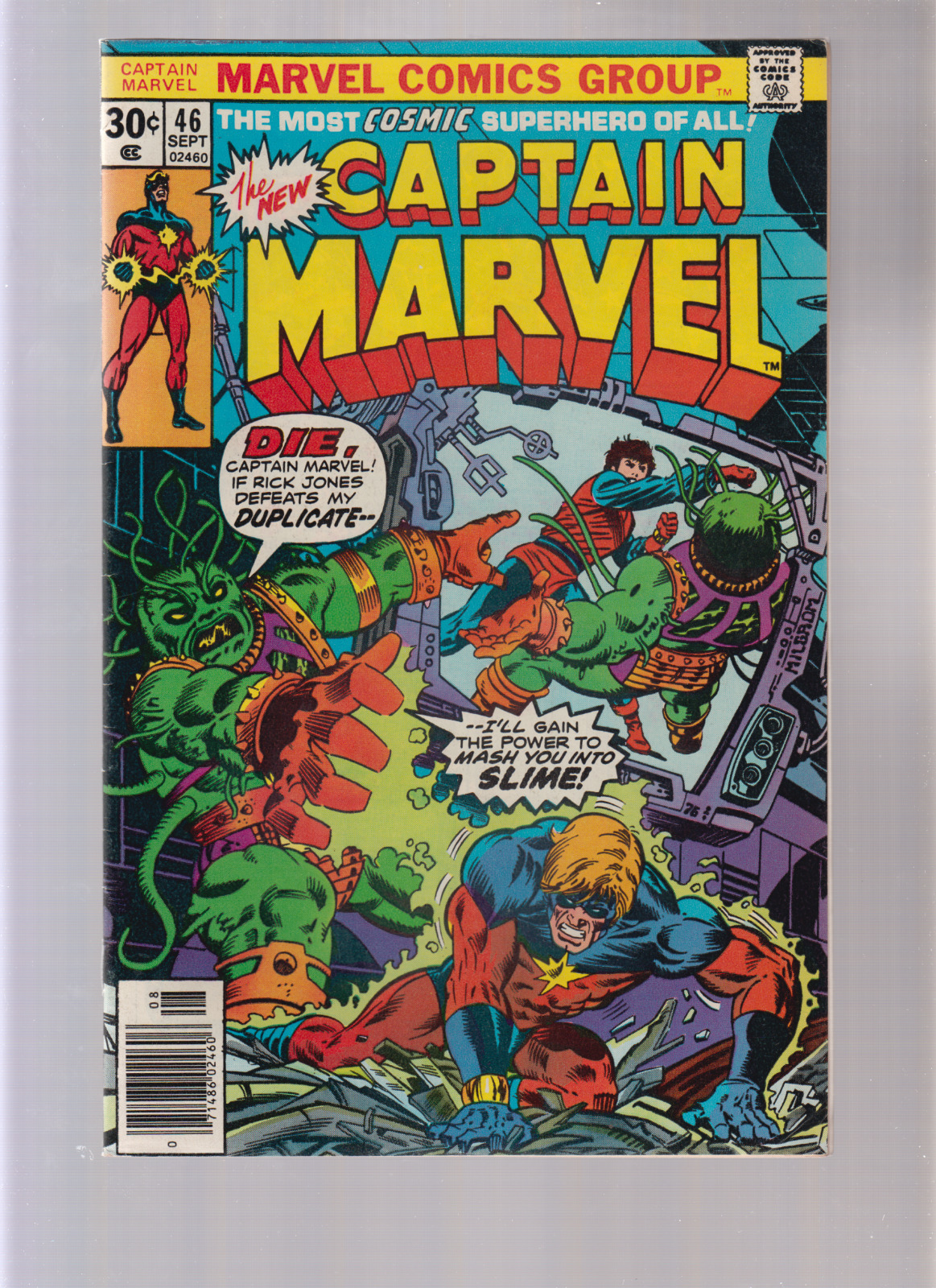 Captain Marvel #46 - 1st. Appearance of Supremor. (8.0/8.5) 1976 ...