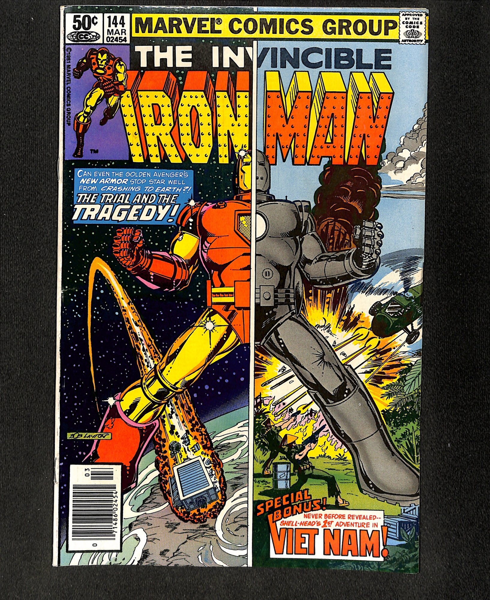 Iron Man #144 Newsstand Variant | Comic Books - Modern Age, Marvel ...