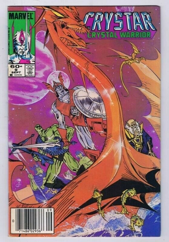 Saga of Crystar #9 ORIGINAL Vintage 1984 Marvel Comics | Comic Books ...