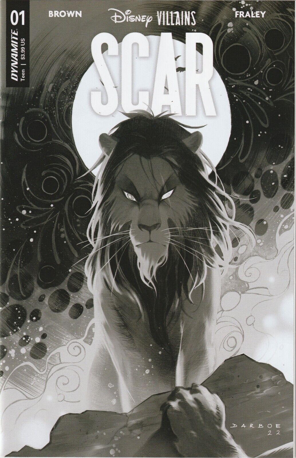 Disney Villains Scar # 1 Variant 1:7 Cover X NM Dynamite [O7] | Comic ...