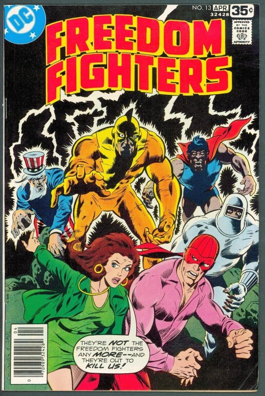 Freedom Fighters 13 VF- 7.5 DC 1978 | Comic Books - Bronze Age, DC ...