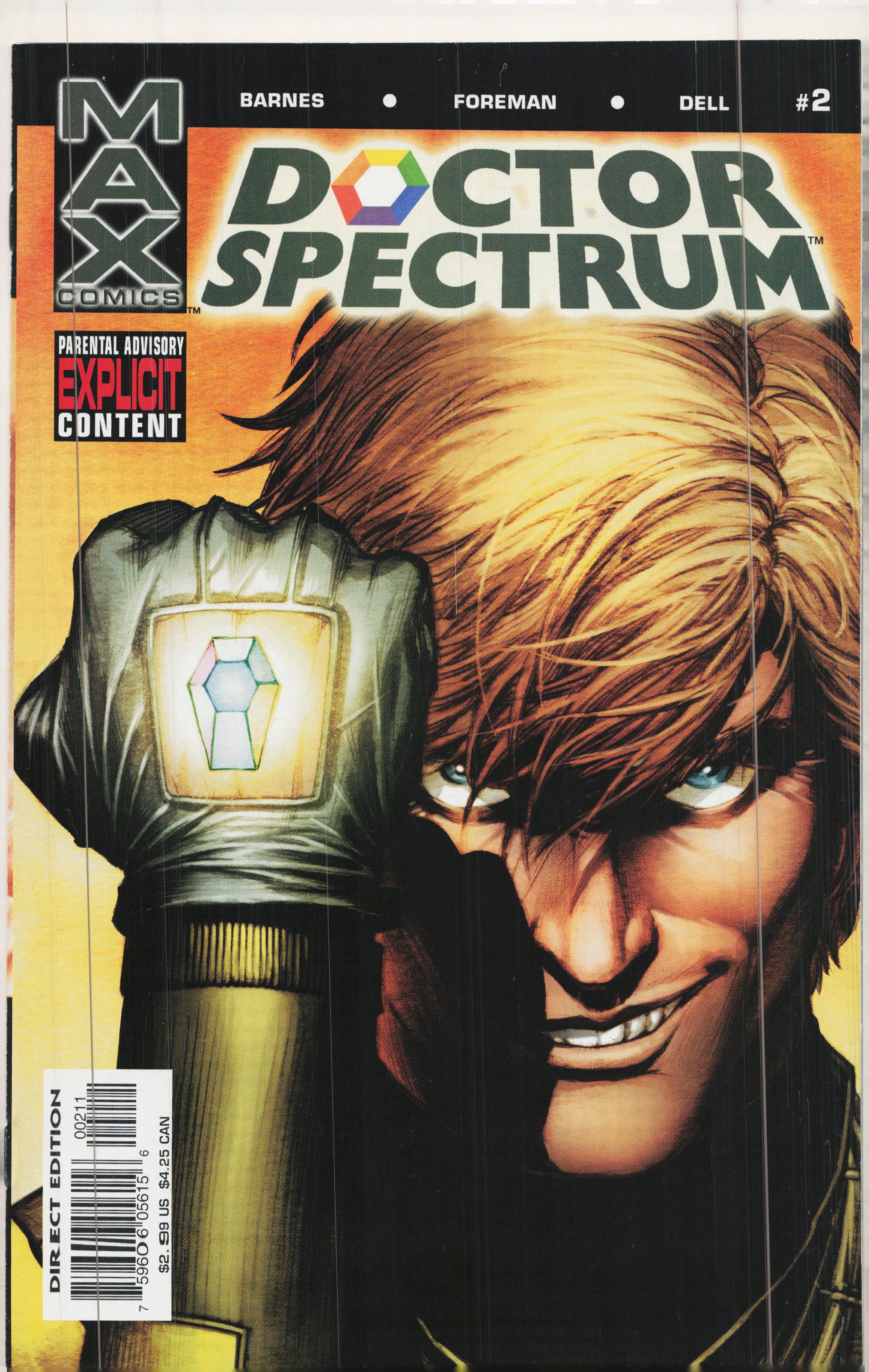 Doctor Spectrum #2 (2004) Doctor Spectrum | Comic Books - Modern Age ...