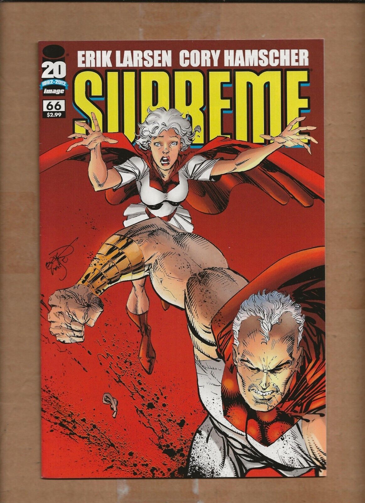 SUPREME #66 Erik Larsen Omni Man Appearance Invincible Image | Comic ...