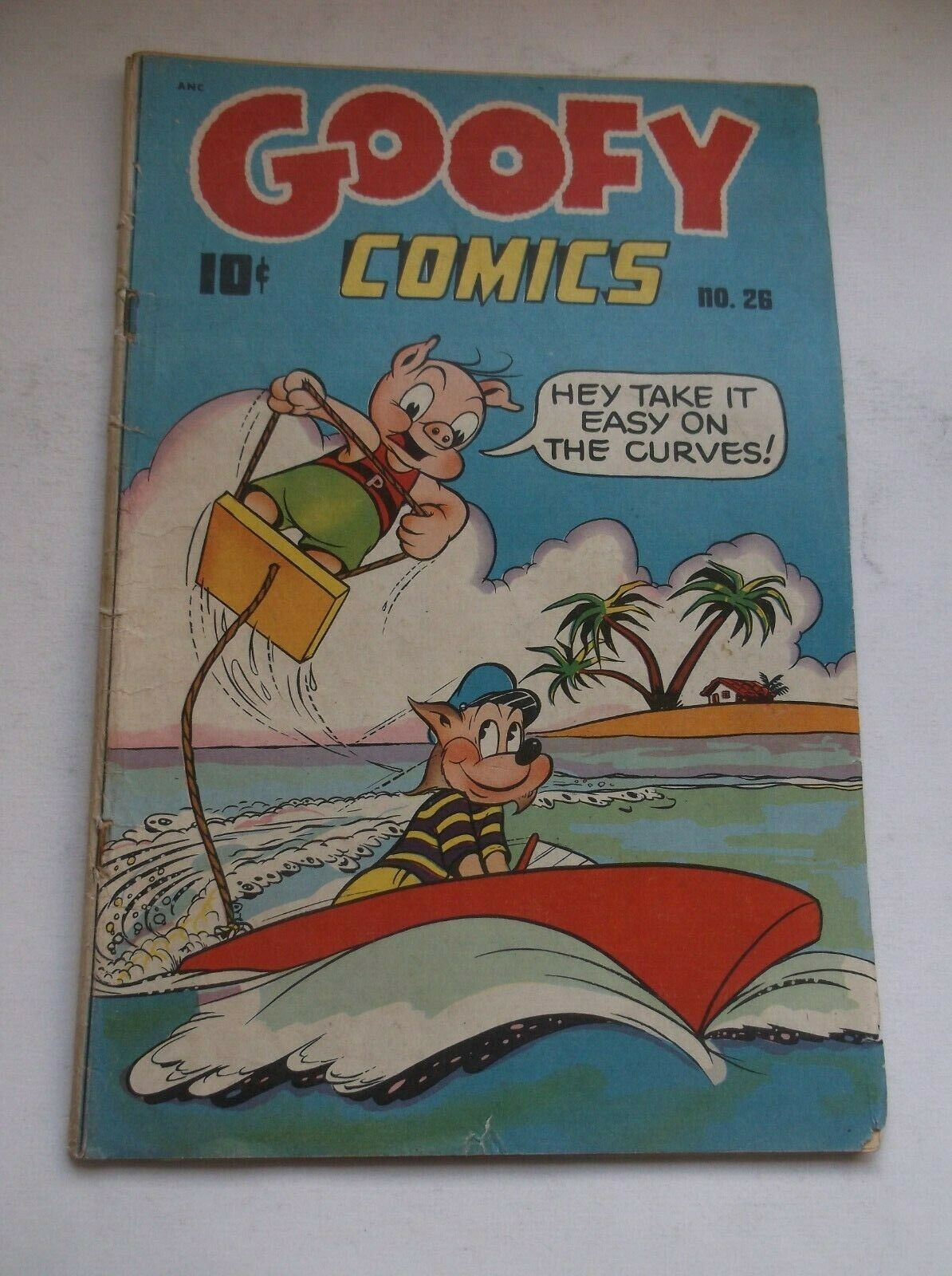 Standard Comics: Goofy Comics #26, Early Frank Frazetta's Art, 1947, VG ...