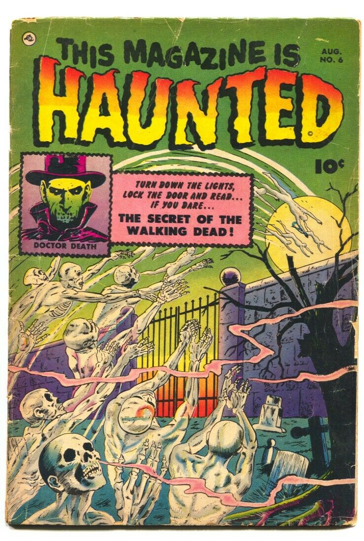 This Magazine Is Haunted #6 undead - terror-1952- Precode horror / HipComic
