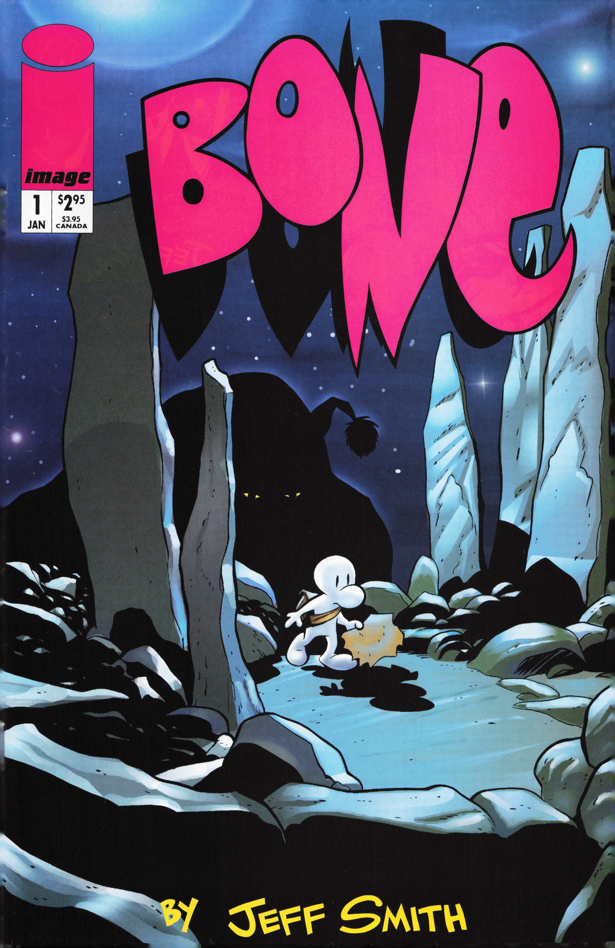 Bone #1 (1996) Fone Bone | Comic Books - Modern Age, Image Comics ...