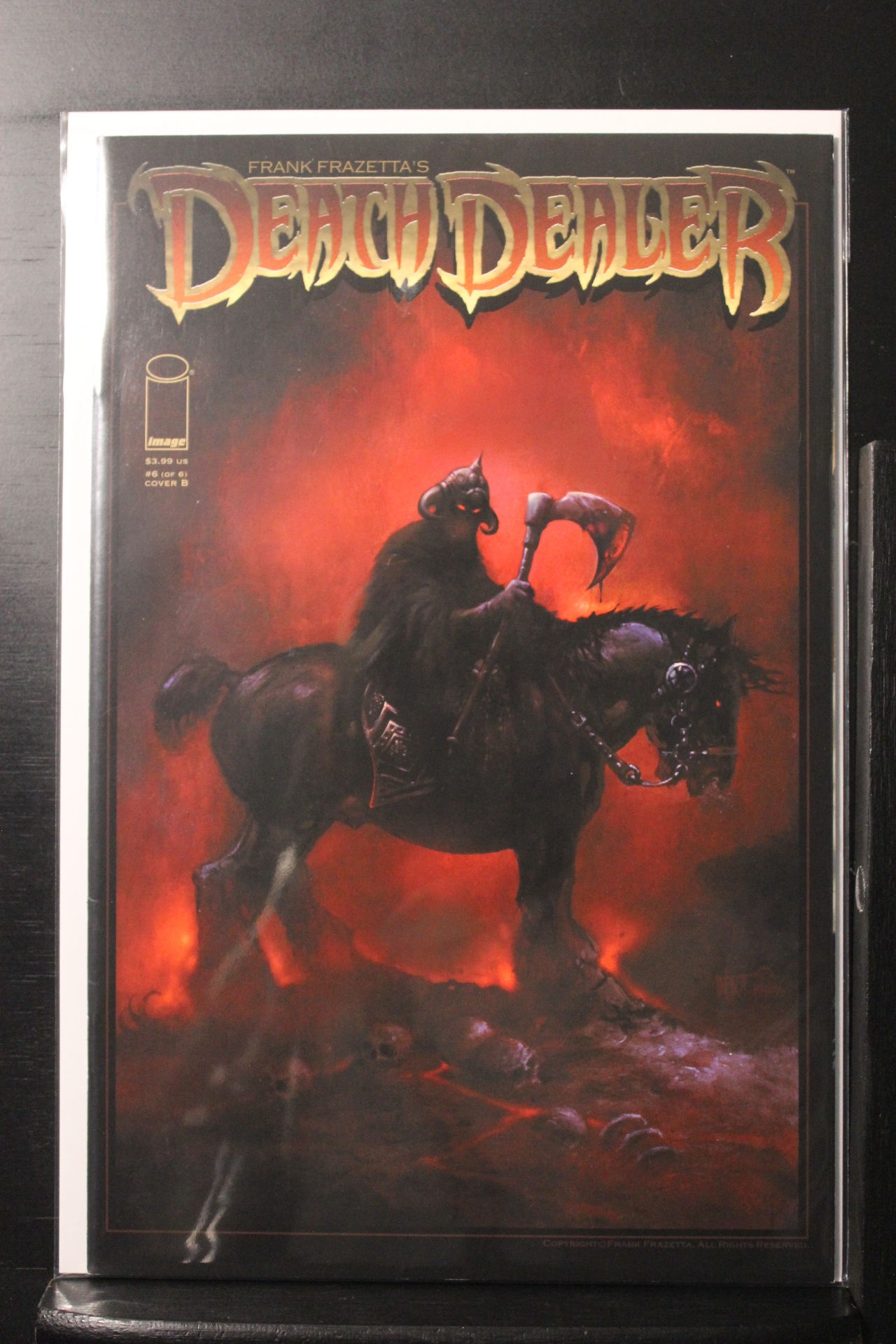Frank Frazetta's Death Dealer #6 Cover B (2008) | Comic Books - Modern ...