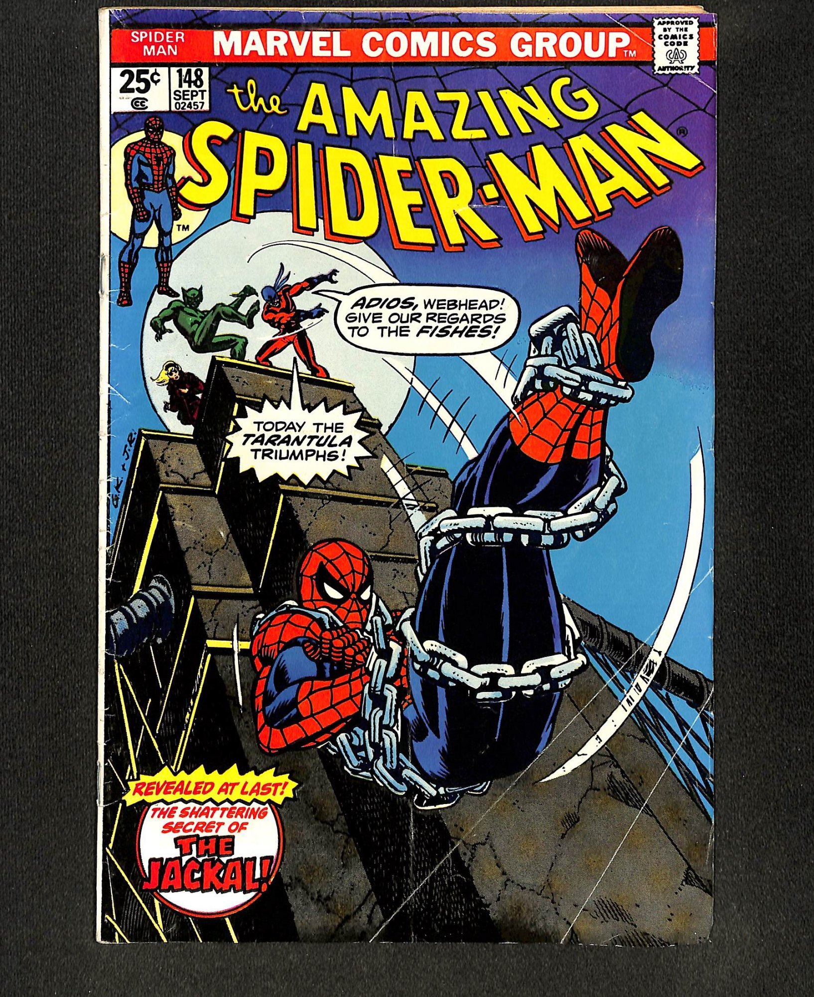 Amazing Spider-Man #148 Tarantula Jackal! | Full Runs & Sets, Marvel ...