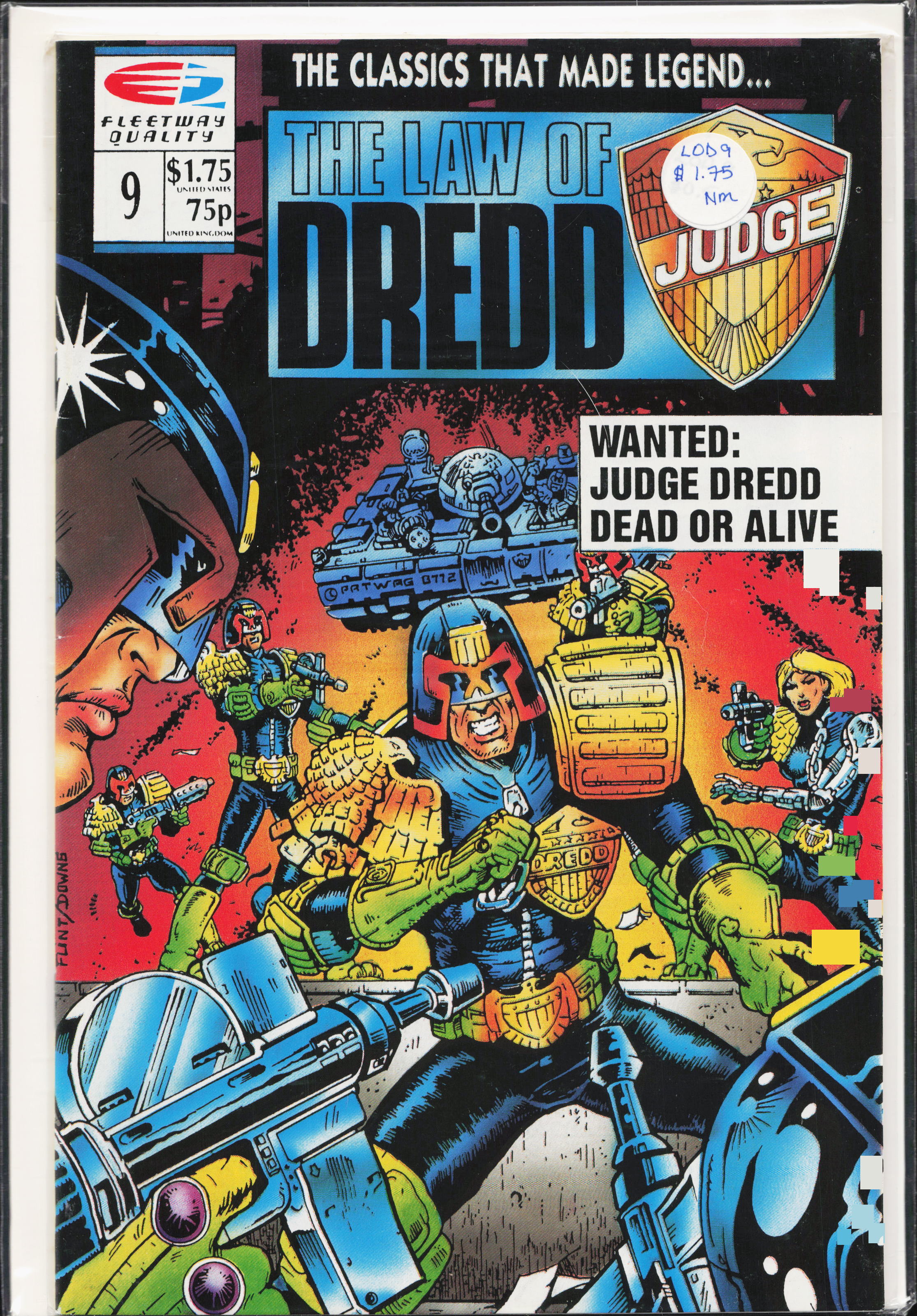 The Law of Dredd #9 (1990) Judge Dredd | Comic Books - Copper Age ...