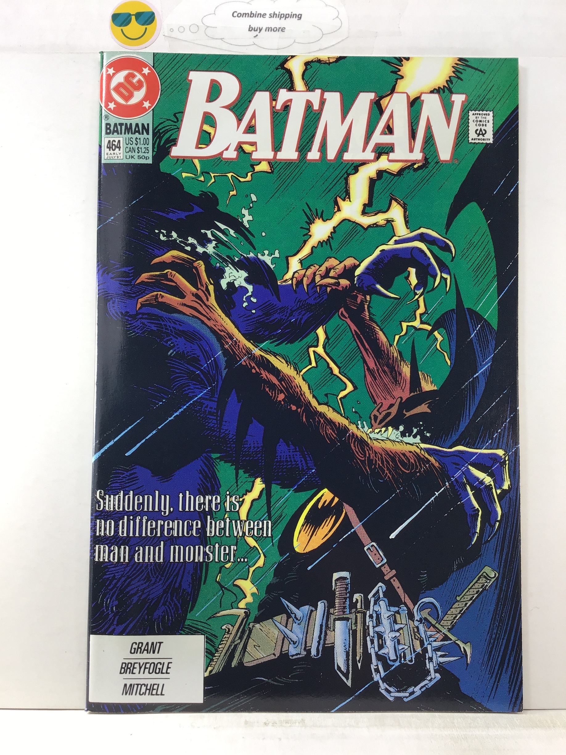Batman #464 (1991) NM Spirit of the beast | Comic Books - Copper Age ...