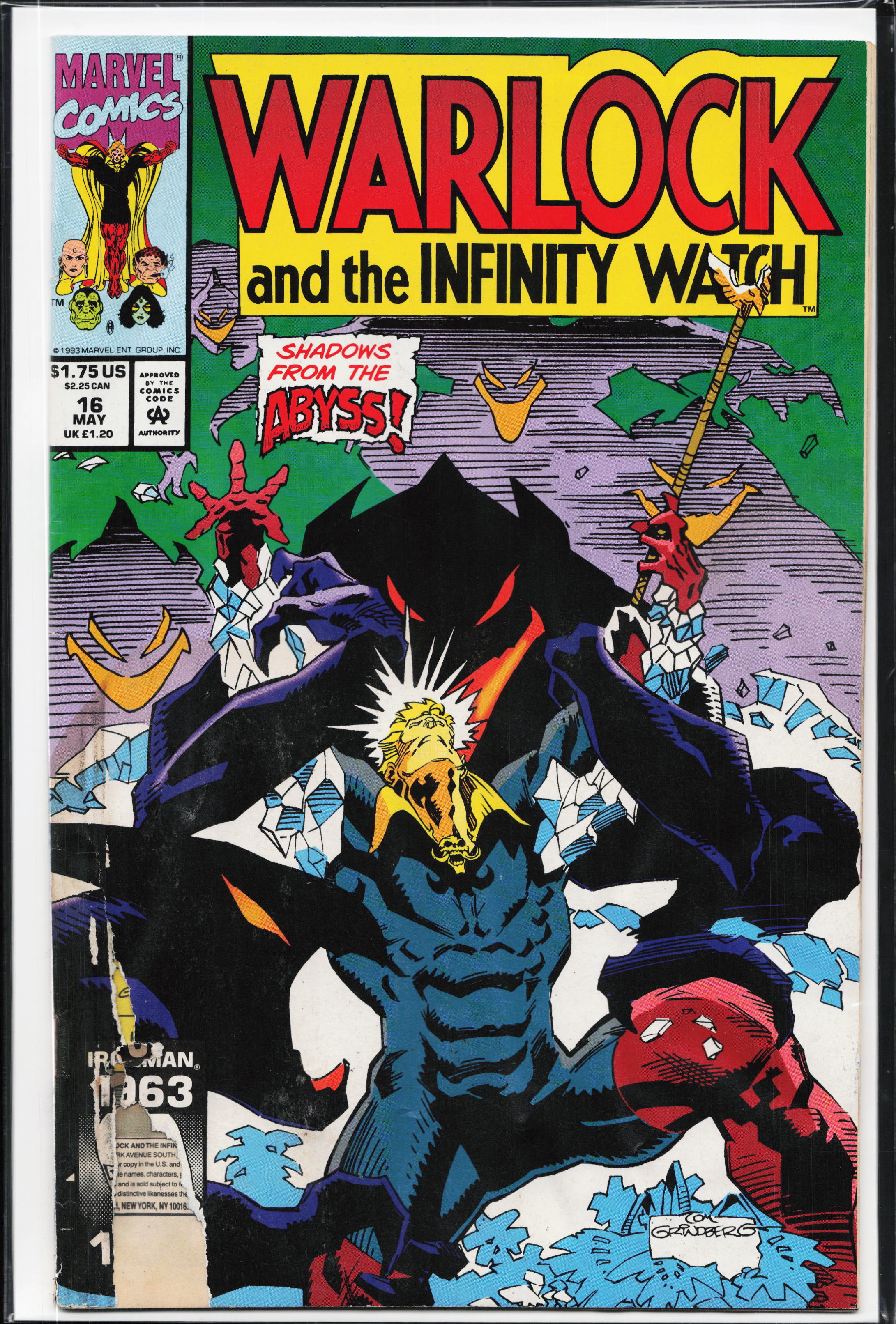 Warlock and the Infinity Watch #16 (1993) Warlock and the Infinity ...