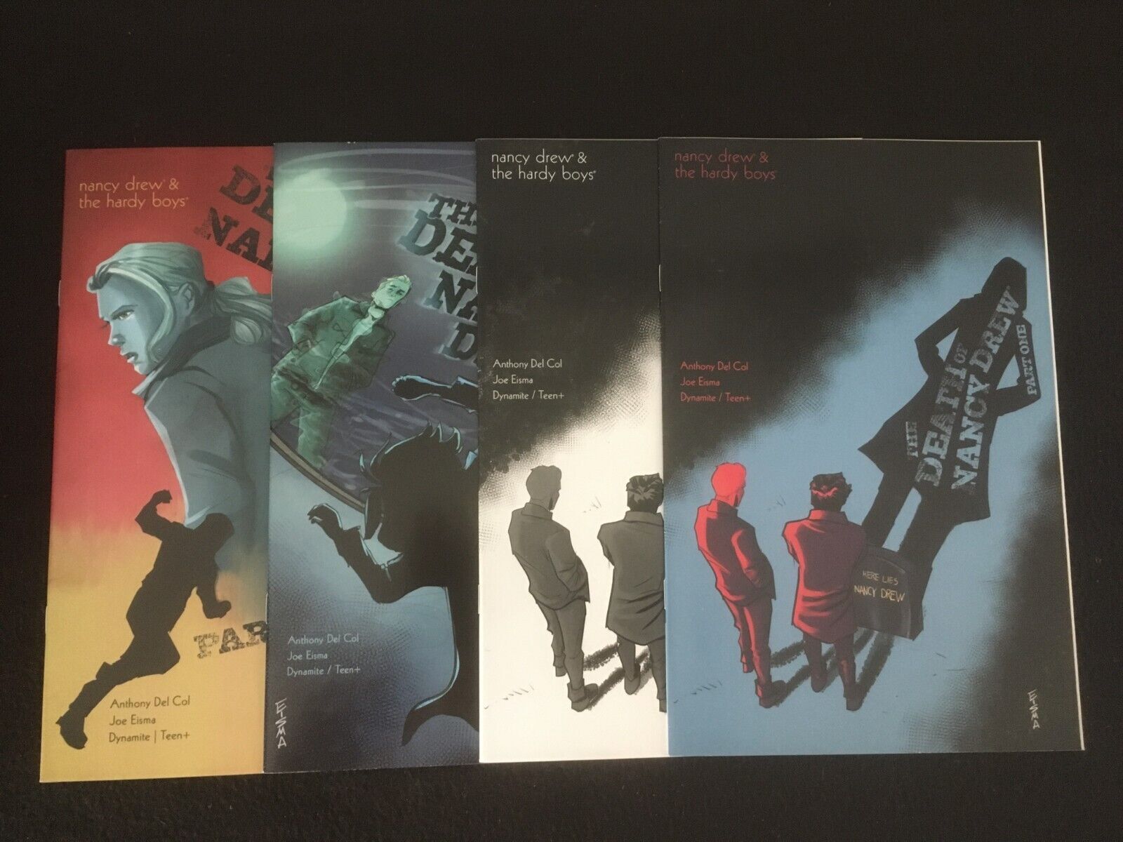 THE DEATH OF NANCY DREW #1, 2, 3 Two Cover Versions of #1, VFNM ...