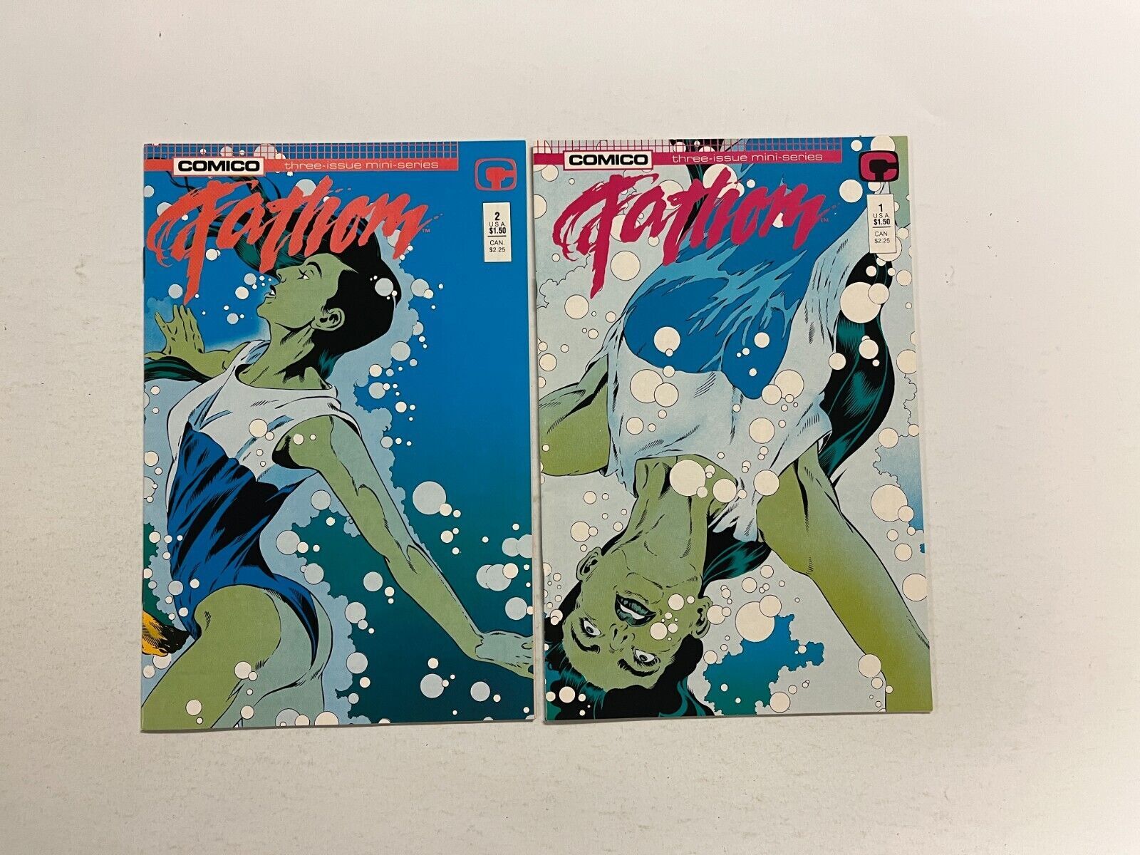 Fathom Complete Comic Comics miniseries Books #1 2 3 92 JW10 | Comic ...