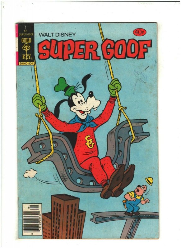 Walt Disney Super Goof #52 VG 4.0 Gold Key Comics 1979 | International ...