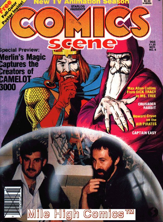 COMICS SCENE VOL. 1 MAGAZINE (1981 Series) #6 Very Good | Comic Books ...