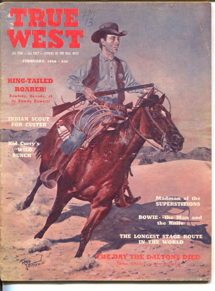 True West 2/1956-Jim Bowie-Dalton Gang-Wild Bunch-Indian Scout For ...