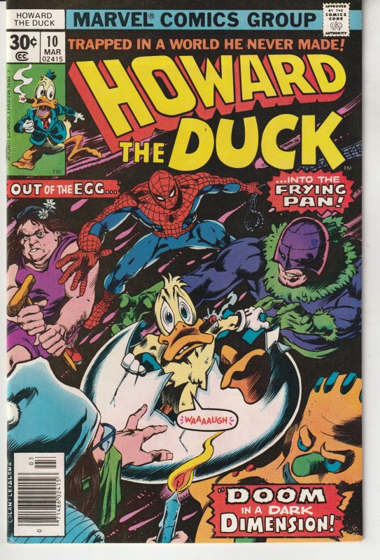 Howard the Duck #9,10,11,12,13 (1977) Spider Man, Omega Dr. Strange ...