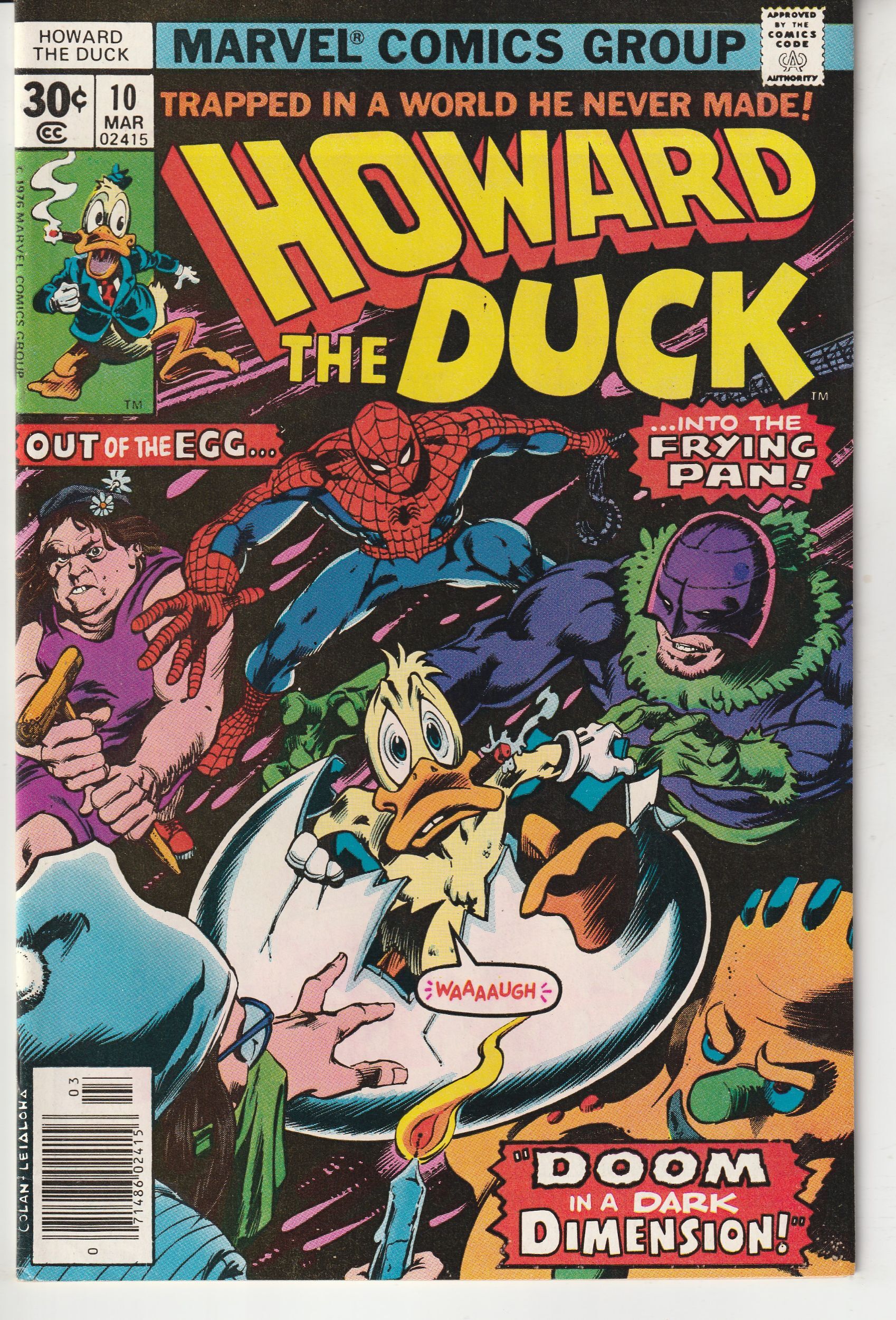 Howard the Duck #9,10,11,12,13 (1977) Spider Man, Omega Dr. Strange ...