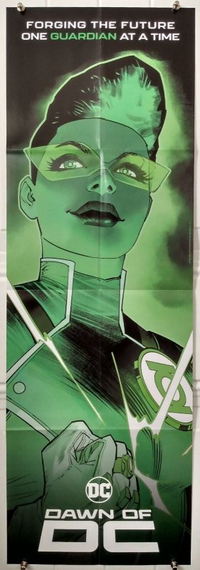 Dawn Of DC Green Lantern Jo Mullein 2023 Folded Promo Poster (36X12 ...