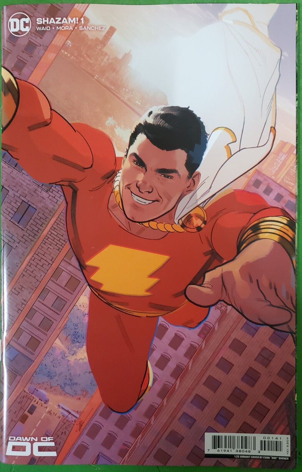 Shazam #1 1:25 Evan Doc Shaner Variant Mark Waid Dan Mora 2023 DC NM ...