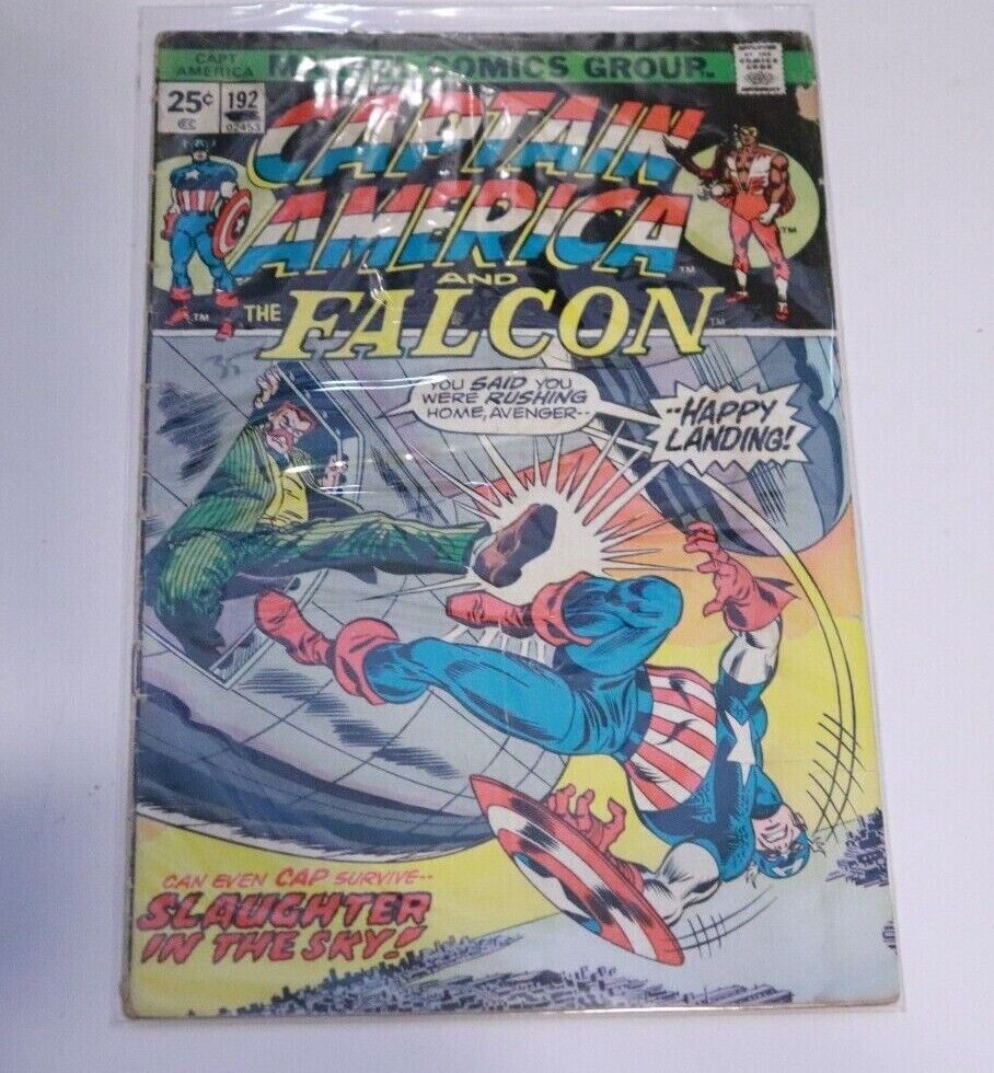 Captain America 1968 #192 Falcon Doctor Faustus 1st App Karla Sofen ...