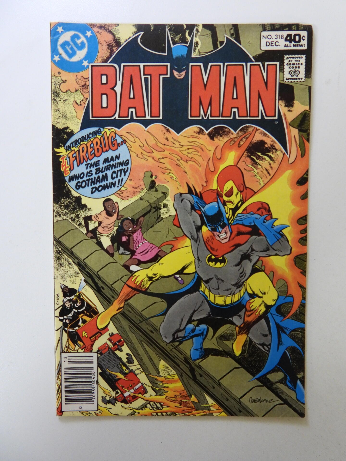 Batman #318 FN+ condition 1st appearance of Firebug | Comic Books ...