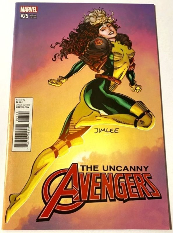Uncanny Avengers #25 ROUGE JLee Variant Cover (2017) Gambit Phoenix ...