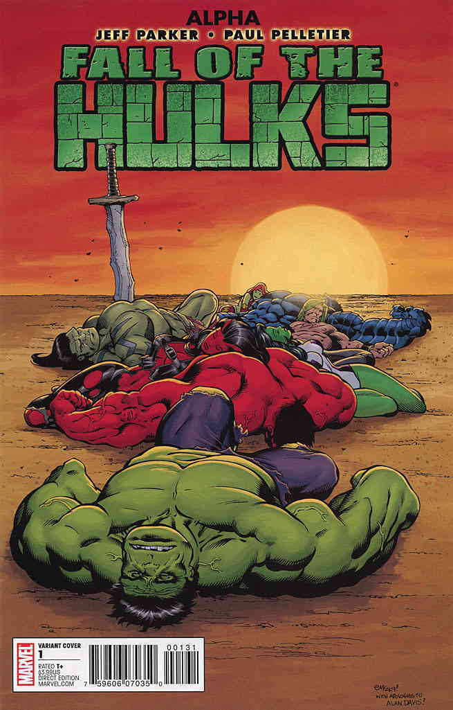 Fall of the Hulks: Alpha #1B FN ; Marvel | variant | Comic Books ...