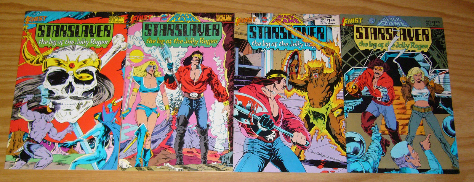 Starslayer #1-34 VF/NM complete series - rocketeer 2 3 grimjack 10 groo ...