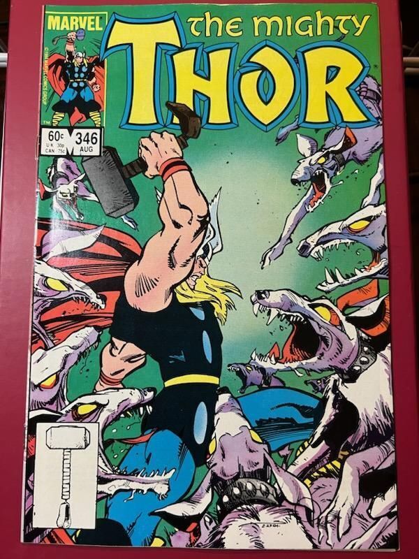 Thor #346 (1984) July 1st Appearance of The Casket of Ancient Winters ...