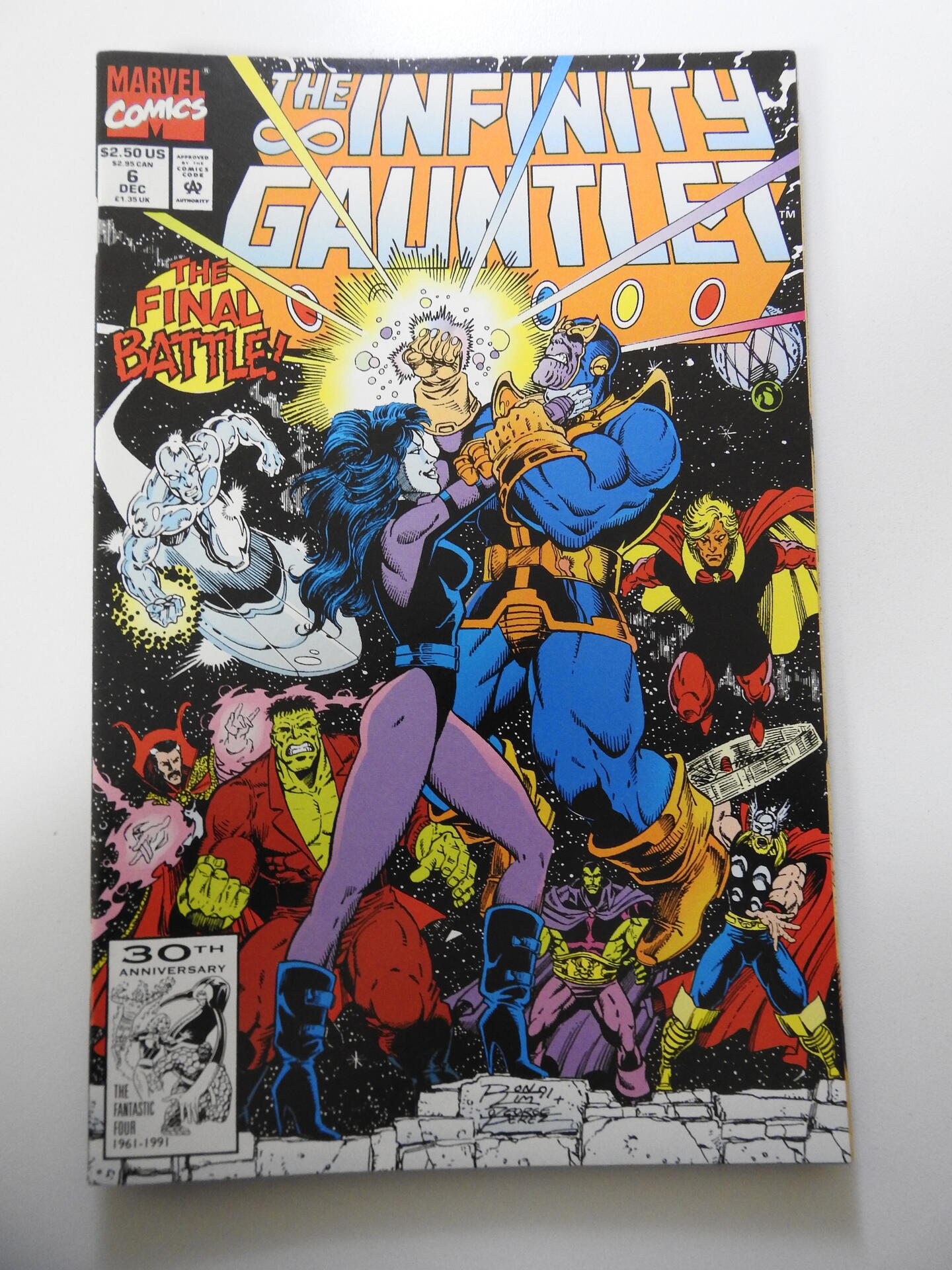 The Infinity Gauntlet #6 (1991) | Comic Books - Copper Age, Marvel ...
