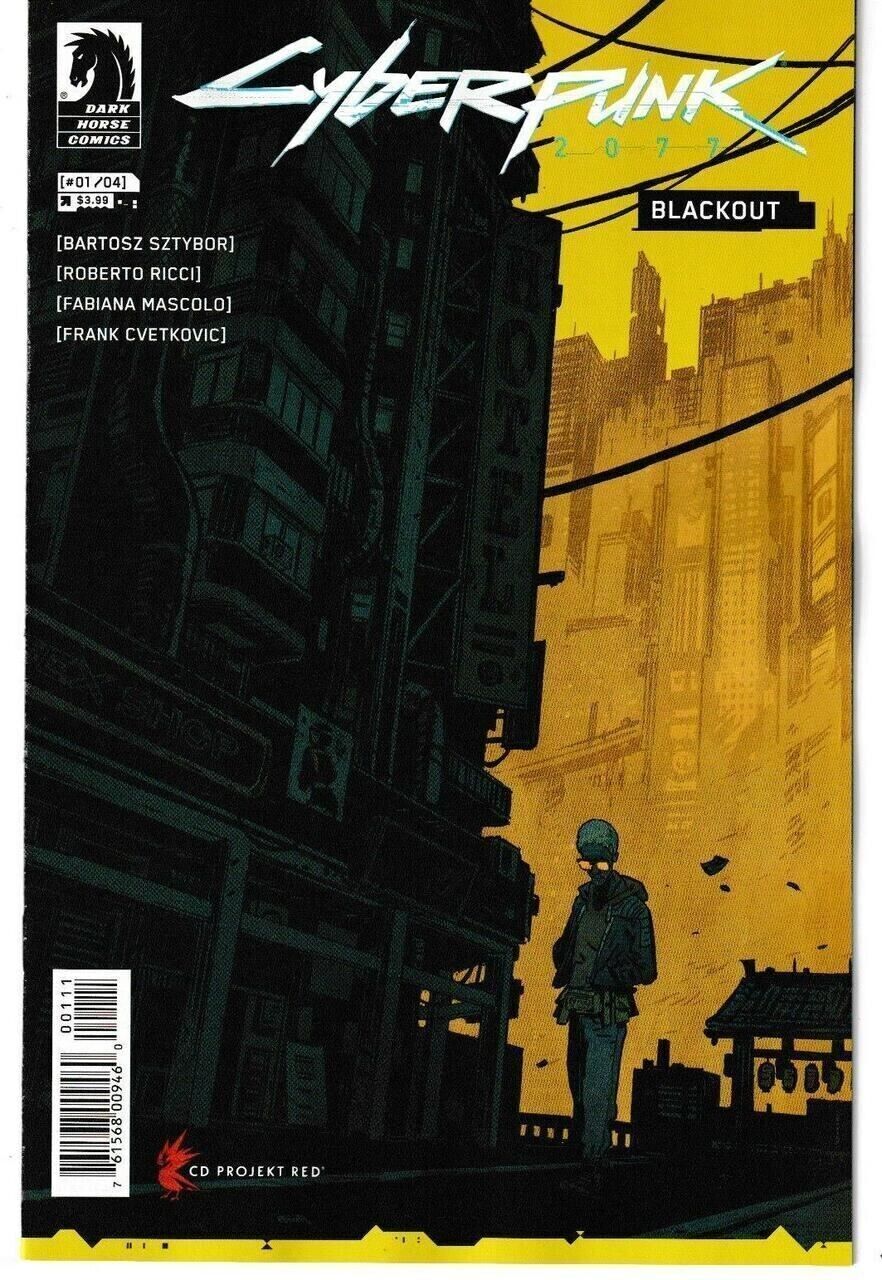 Cyberpunk 2077 Blackout #1 (of 4) Comic Book 2022 - Dark Horse ...