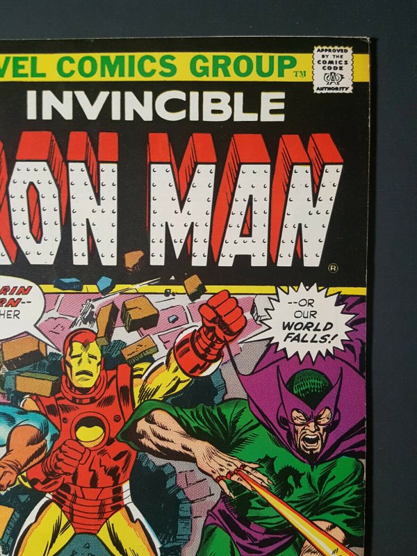 IRON MAN # 58 VF/NM 9.0 Mandarin - Marvel - 1973 Comic Bronze-Age ...