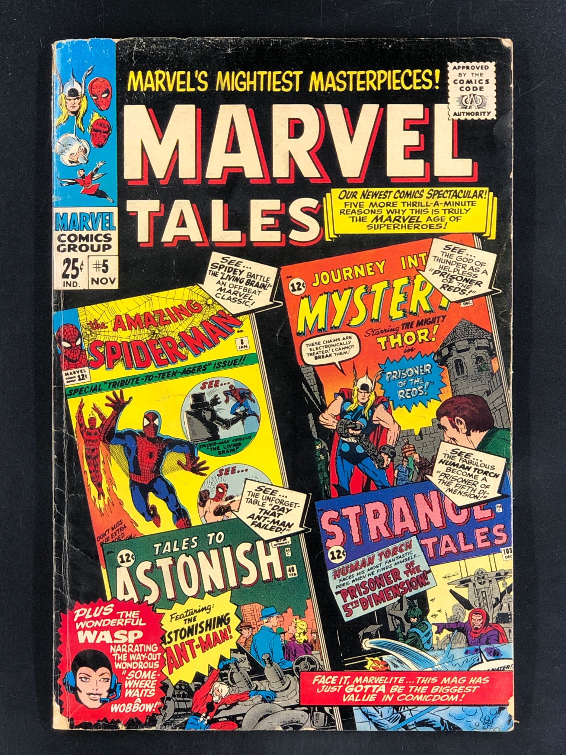 Marvel Tales #5 (1966) Spidey, Ant-Man, & Thor! | Comic Books - Silver ...