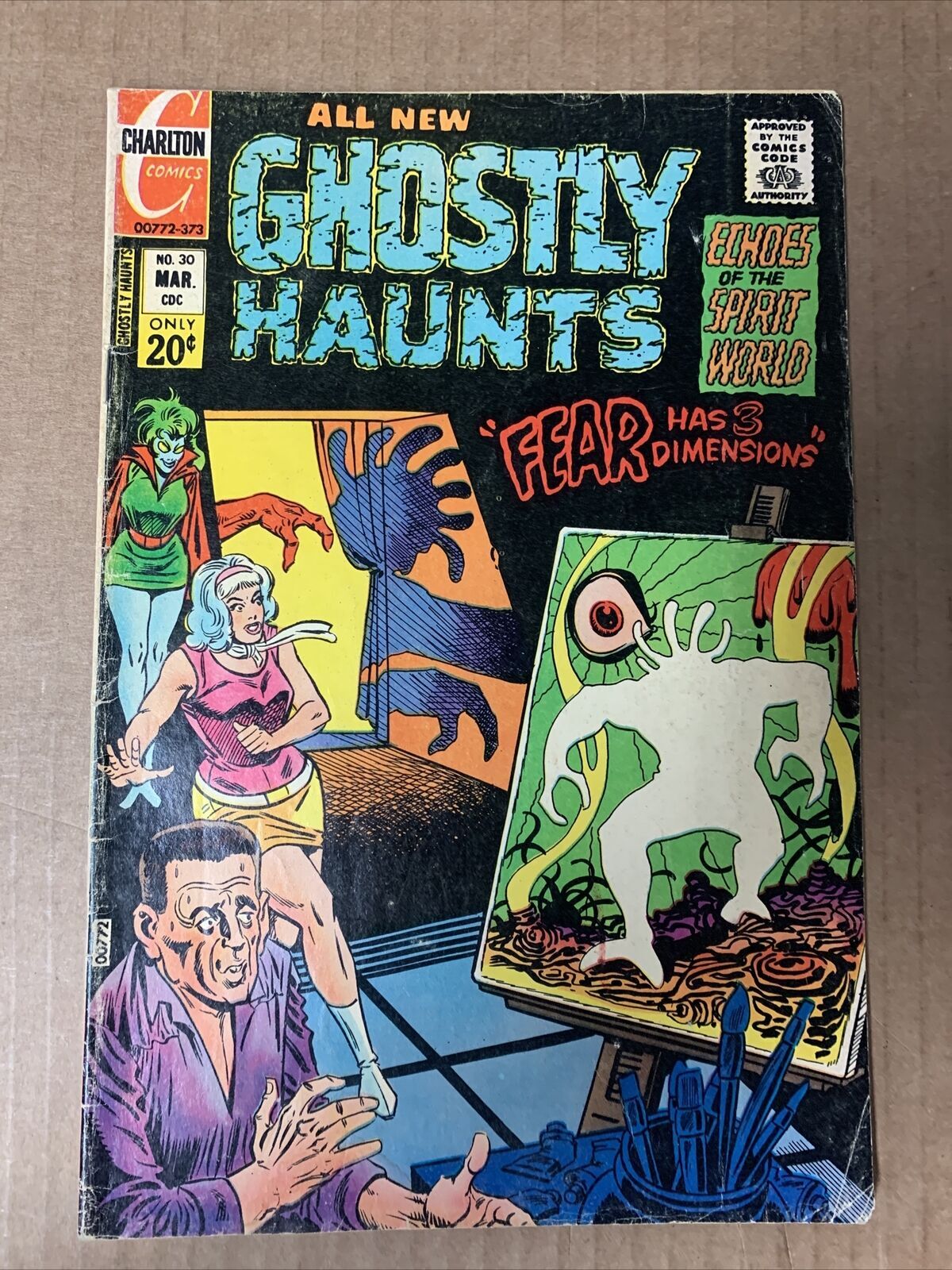 Ghostly Haunts #30 Charlton Comics March 1973 Wayne Howard, Steve Ditko ...