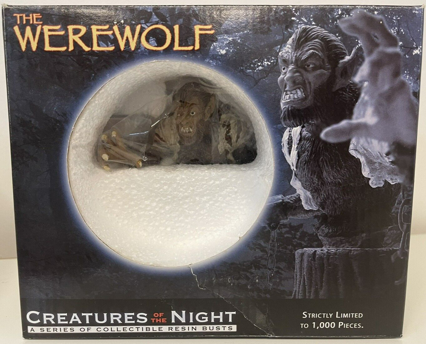 Johns Toys Creatures Of The Night The Werewolf Collectible Resin Bust ...