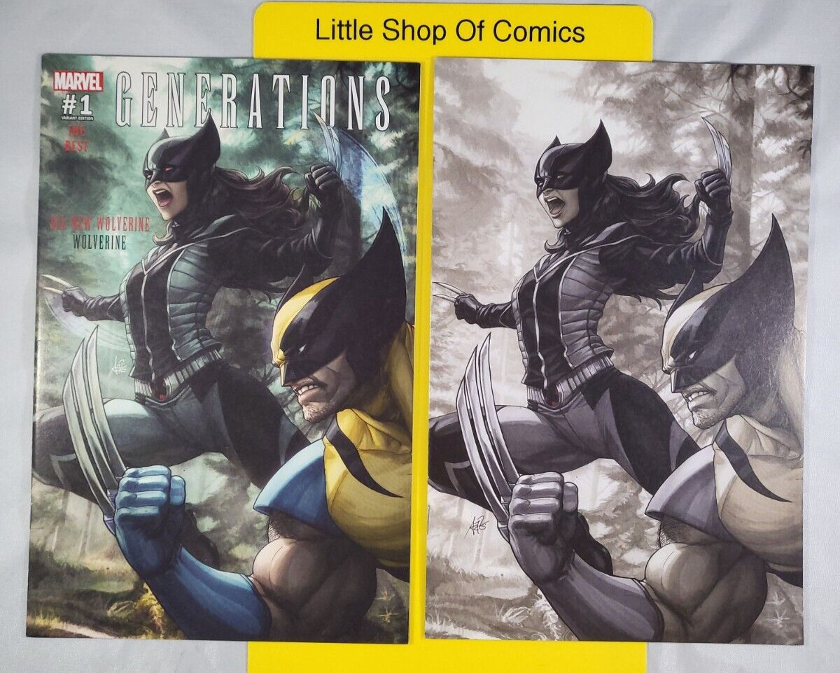 Generations Wolverine & All New Wolverine Artgerm Convention Exclusive ...