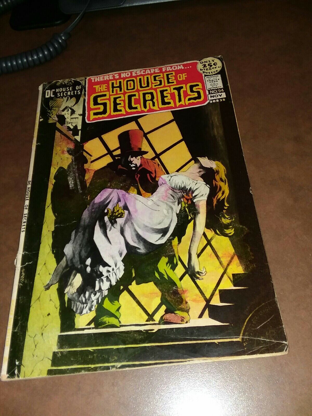 House of Secrets #94 Bernie Wrightson Art Classic Bronze AGE Horror ...