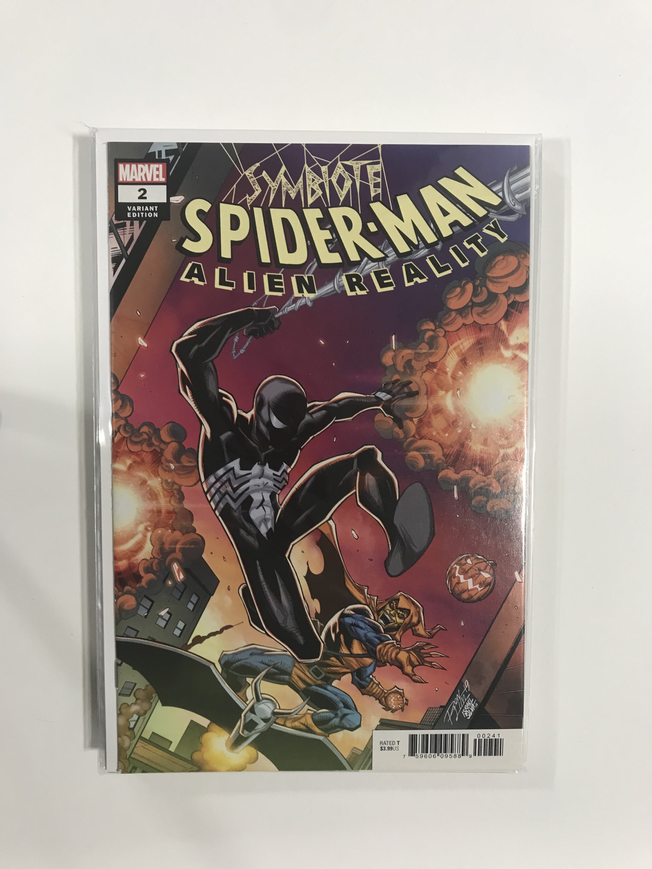 Symbiote Spider-Man: Alien Reality #2 Variant Edition - Ron Lim Cover ...